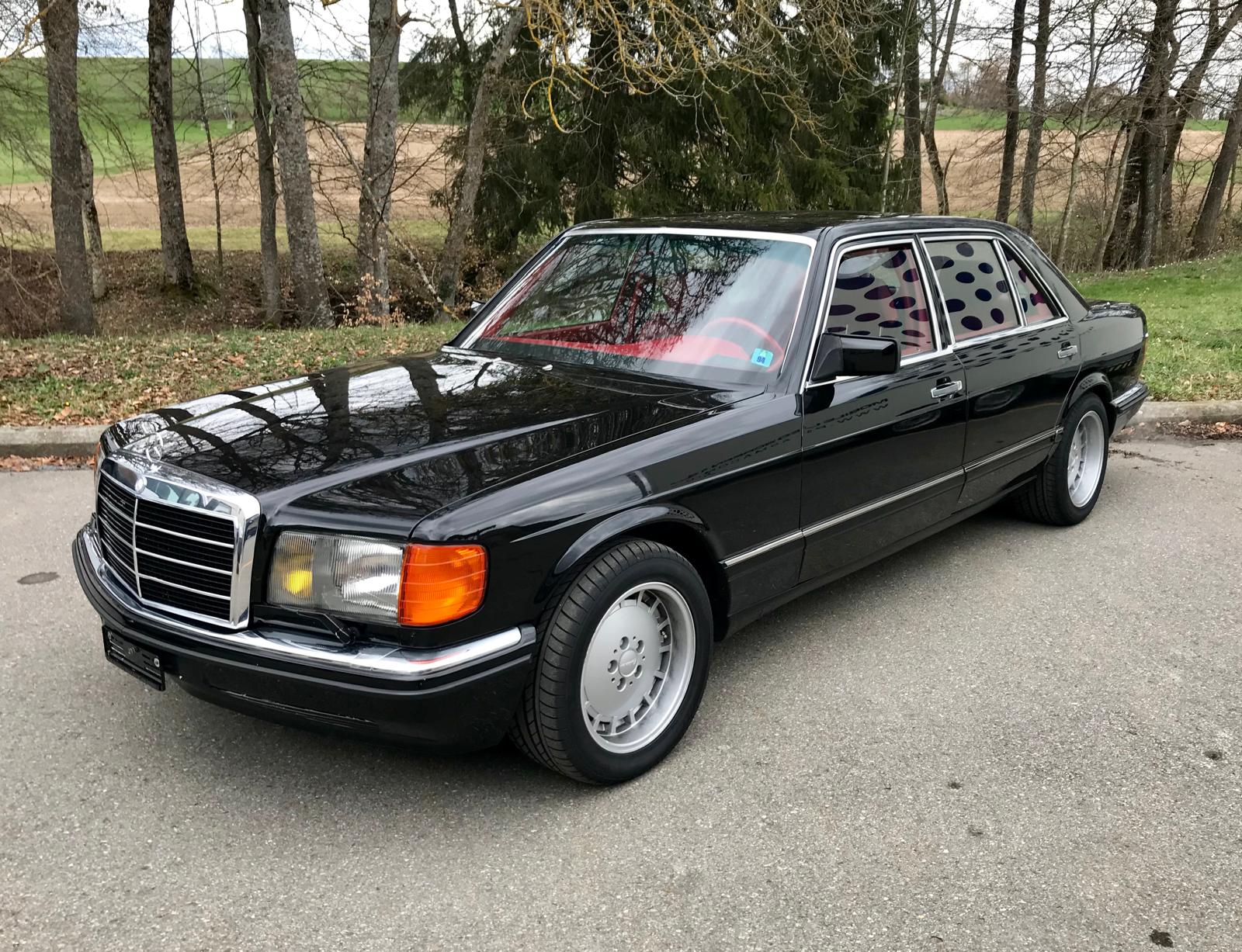 1986 Mercedes-Benz 500 SEL HERMES and Lorinzer for Sale with 54144km on ...